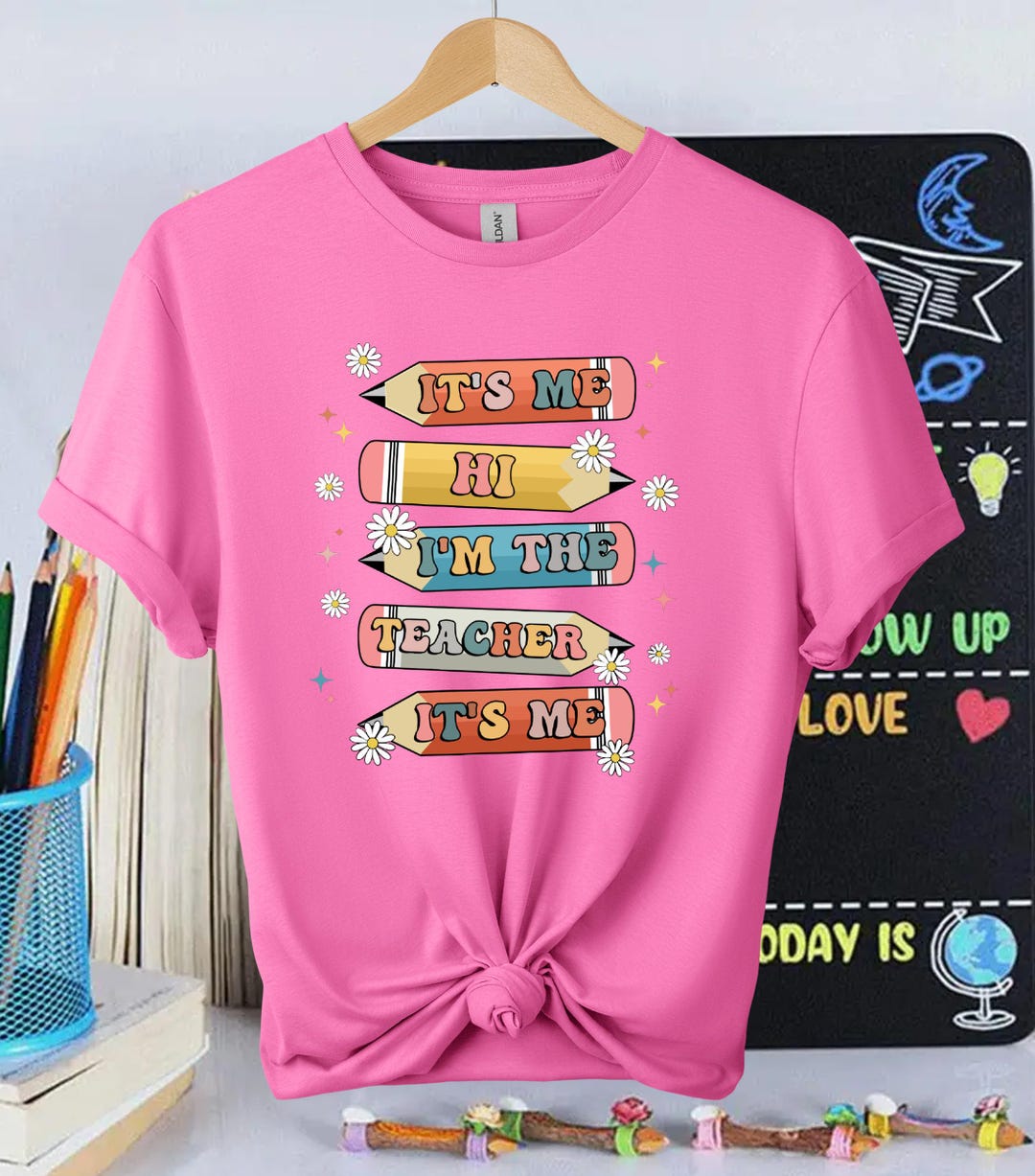 It's Me Hi I Am the Teacher T-shirt, Teacher Back to School Shirt ...