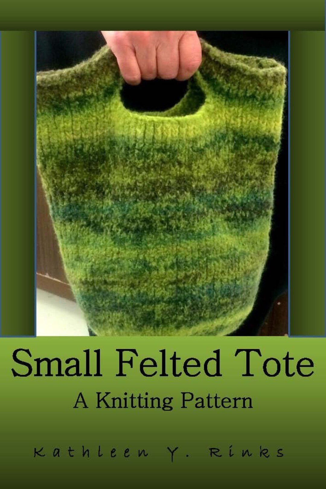 Pattern: Knit Felted Tote - Etsy