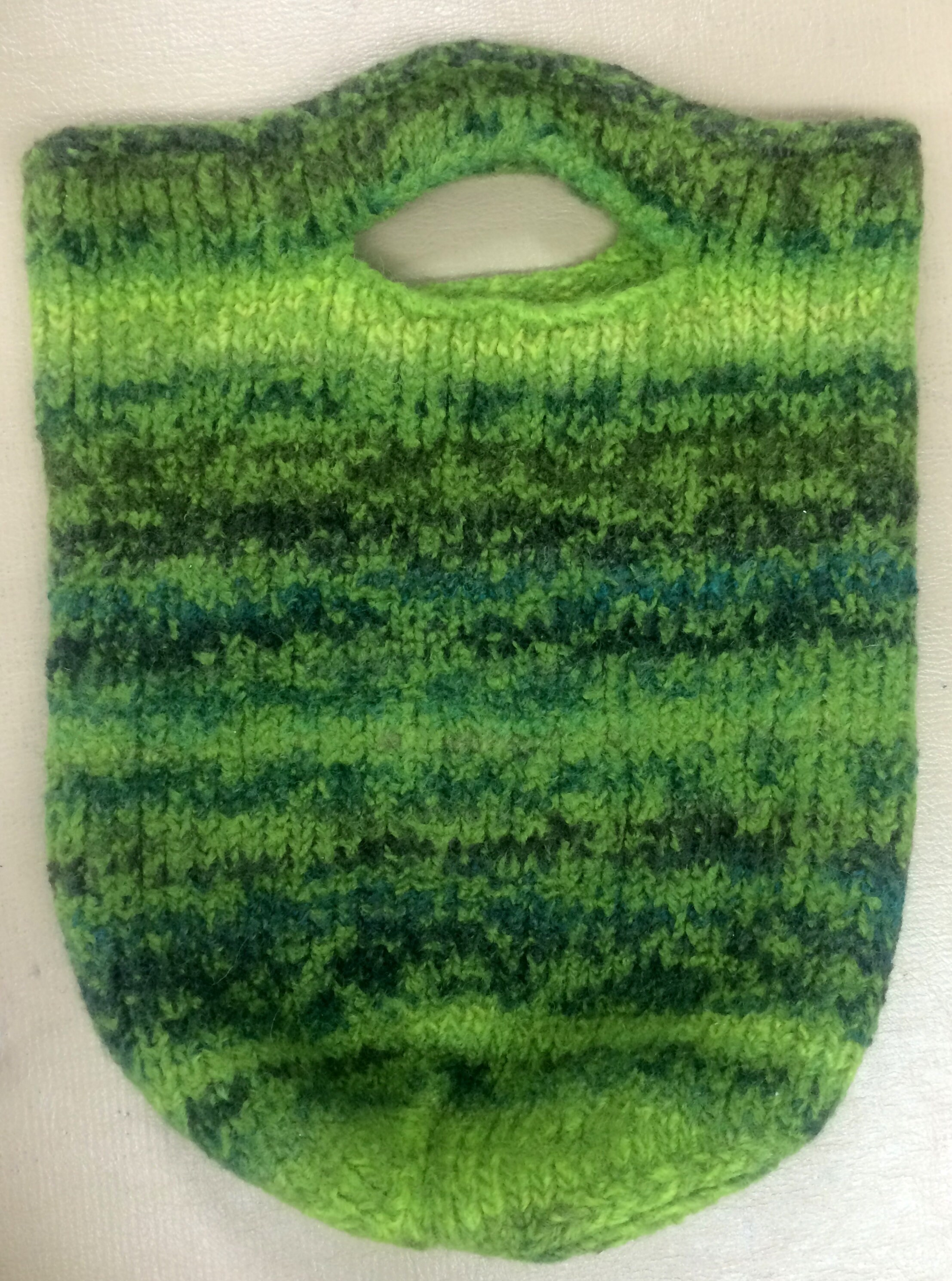 Pattern: Knit Felted Tote - Etsy