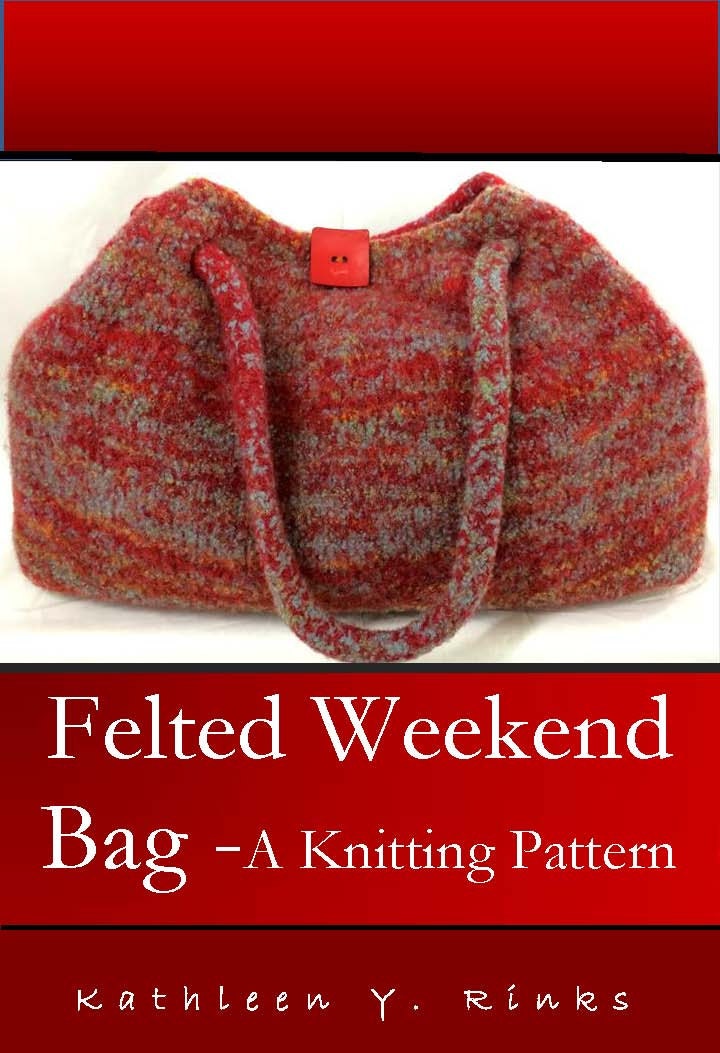 Pattern: Weekend Bag A Knitting and Felting Pattern - Etsy