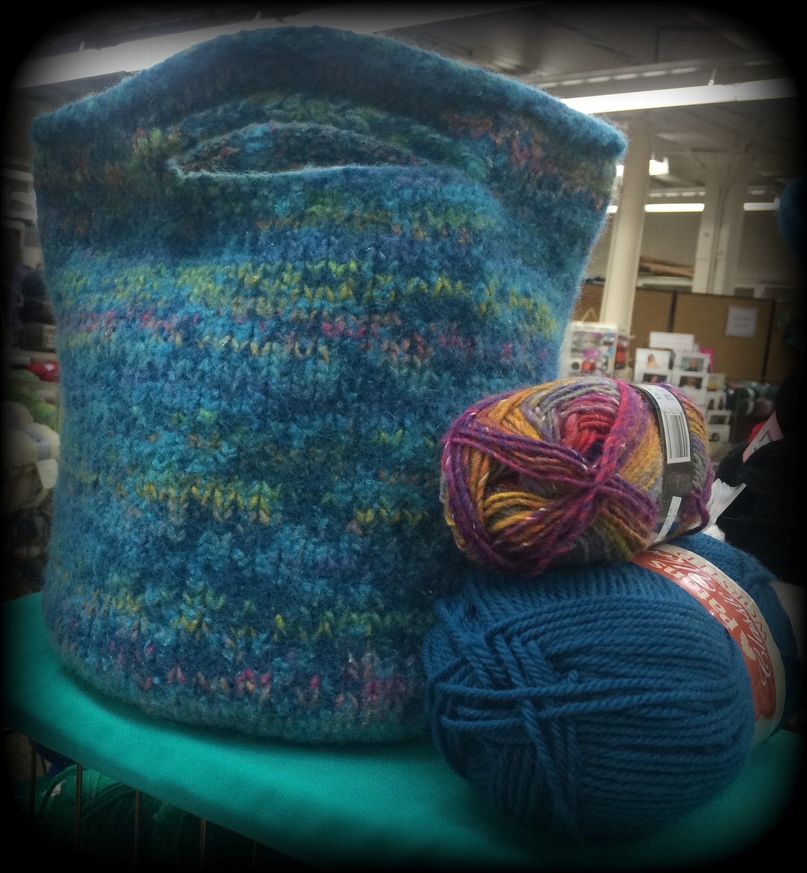 Pattern: Knit and Felted Bucket Basket - A Knitting Pattern - Etsy
