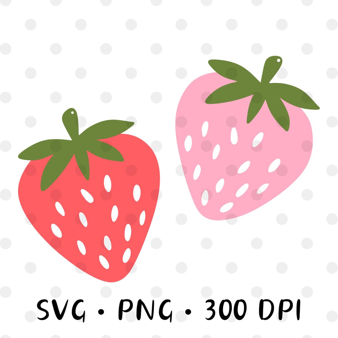 Strawberry, Svg Files, Svg Files for Cricut,groovy , Strawberry Png Svg ...