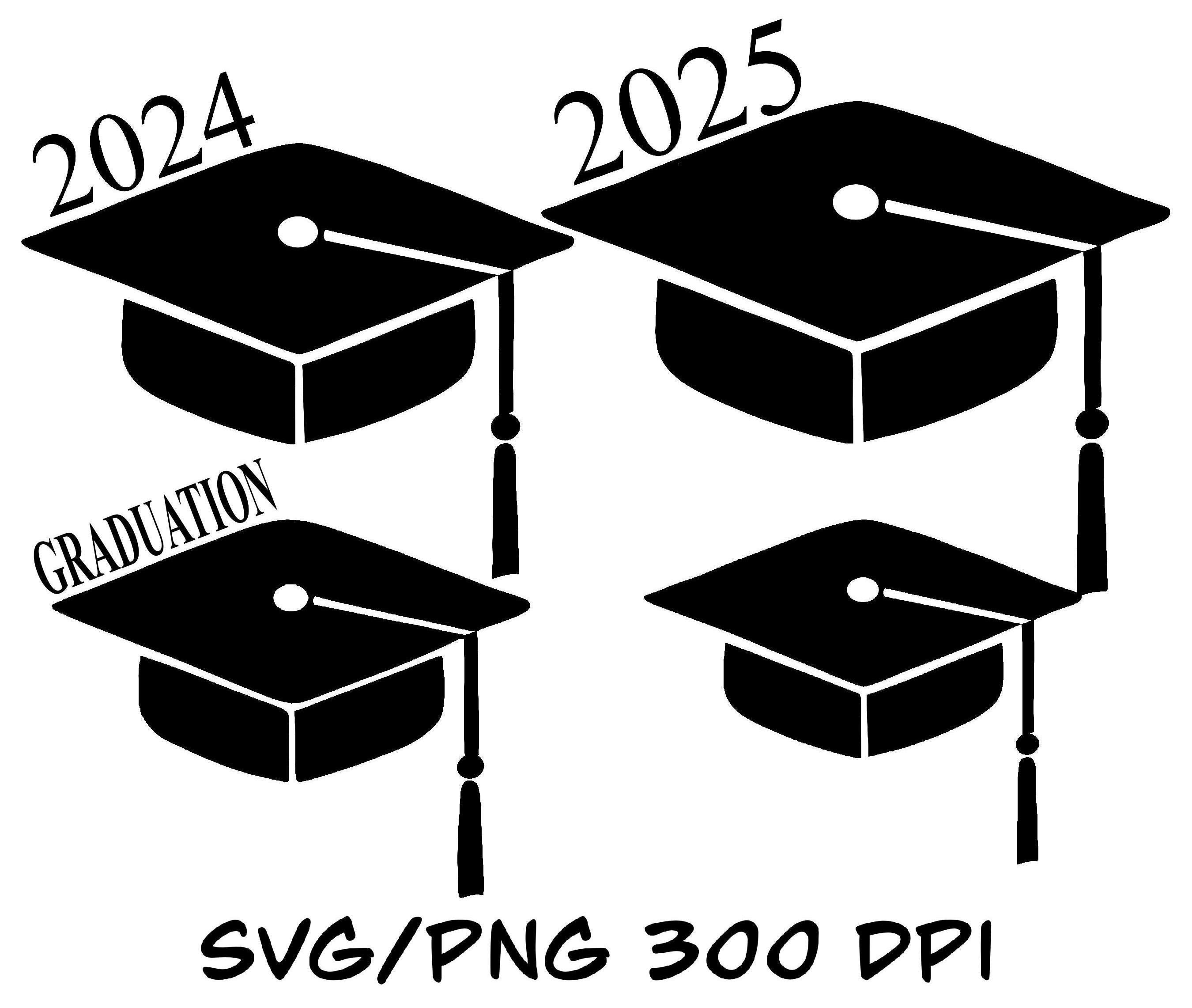 Graduation Cap / Graduation Cap SVG / Cap / Graduations / 2024,2025 ...