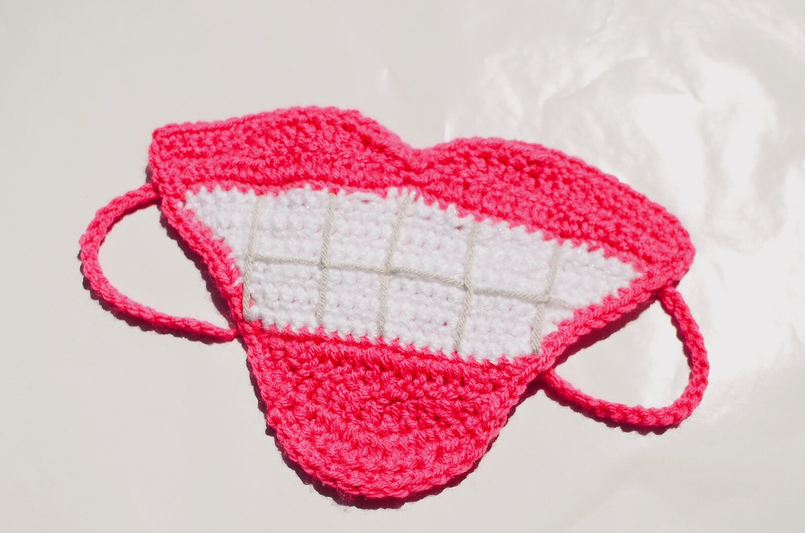 BIG SMILE Face Mask Crochet Pattern, PDF Digital Download, Crochet ...