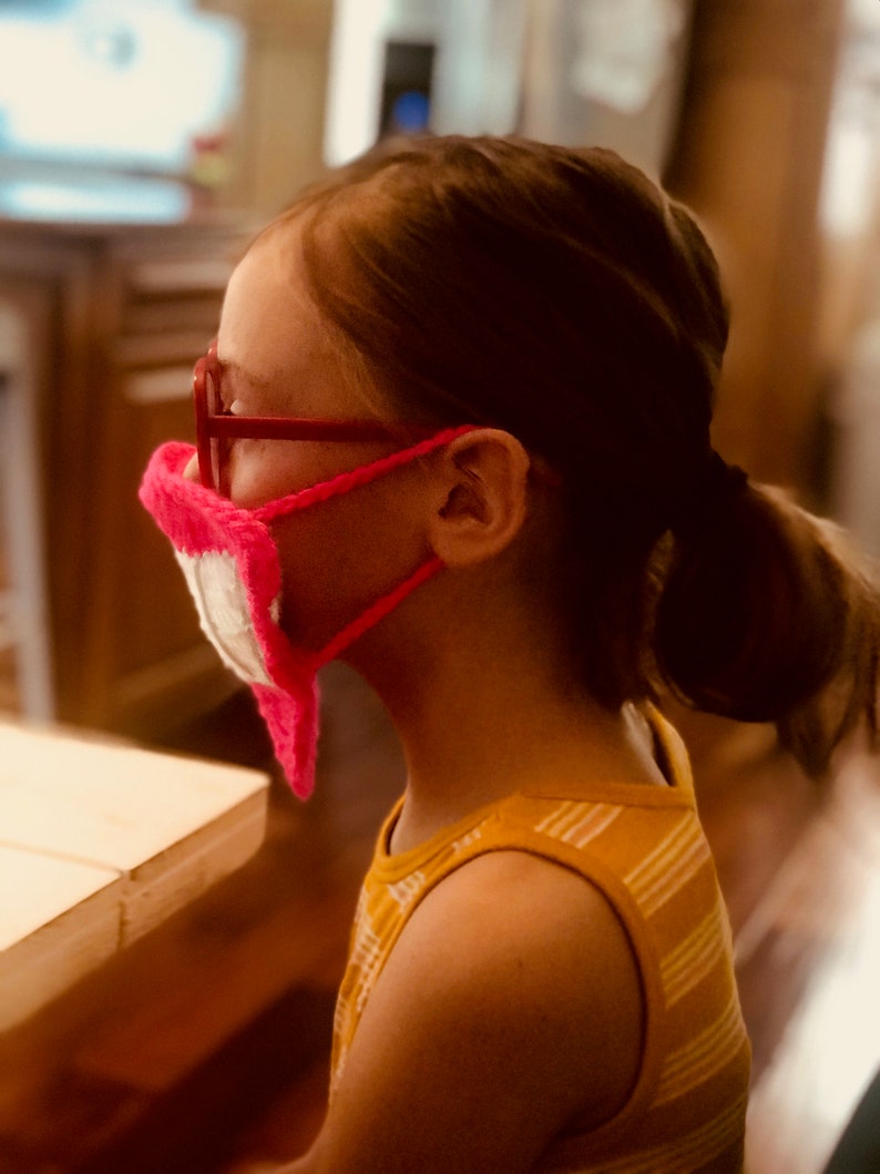 BIG SMILE Face Mask Crochet Pattern, PDF Digital Download, Crochet ...