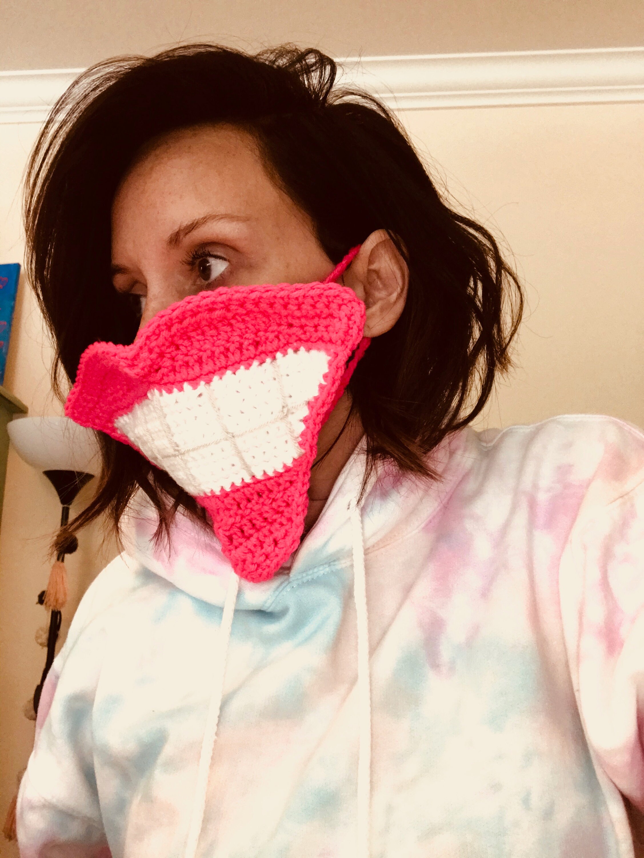 BIG SMILE Face Mask Crochet Pattern, PDF Digital Download, Crochet ...