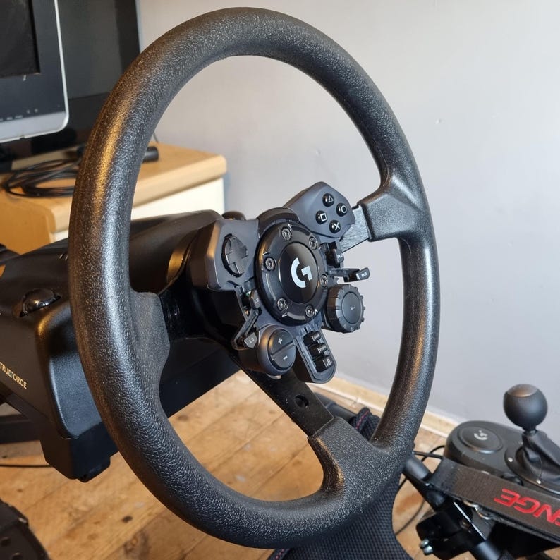 Logitech G923/G29 70mm Adapter With Button Box Support - Etsy