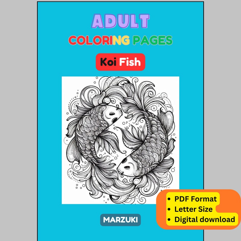 Fish Zentangle - Etsy