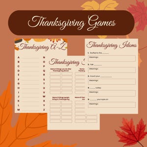 Thanksgiving Game, Thanksgiving Bingo, Thanksgiving Games, Family ...