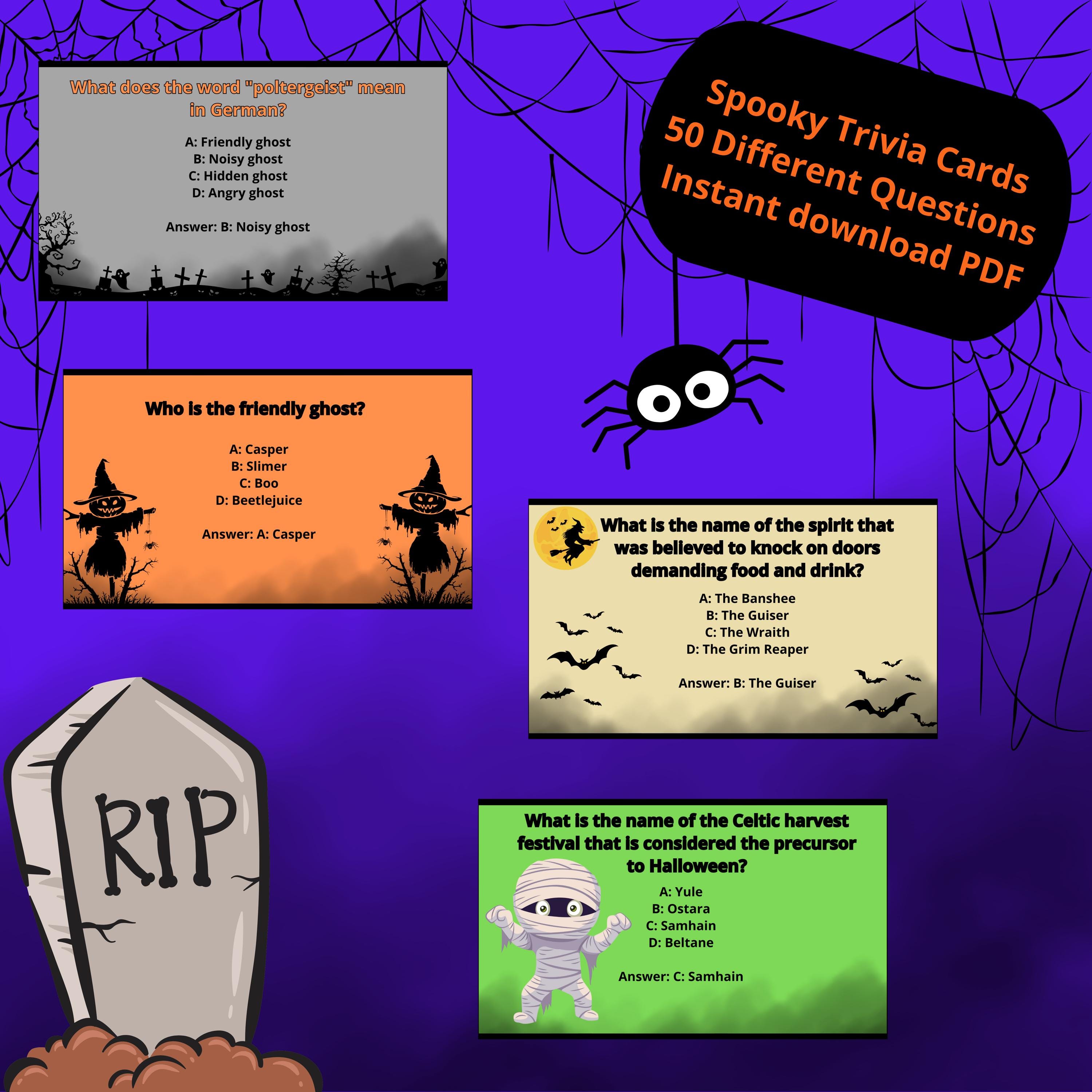 Halloween Trivia, Halloween Games, Halloween Printable, Halloween Party ...
