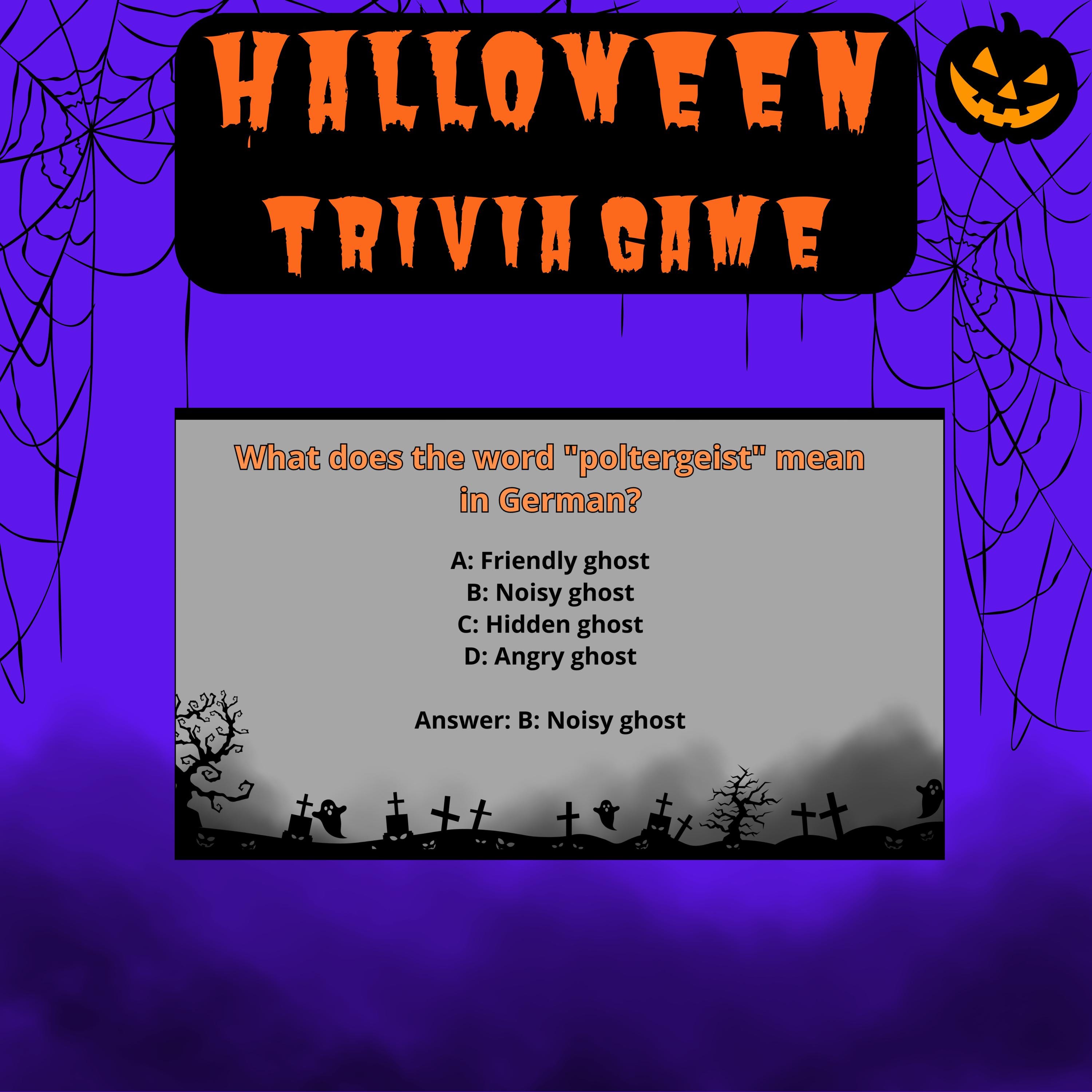 Halloween Trivia, Halloween Games, Halloween Printable, Halloween Party ...