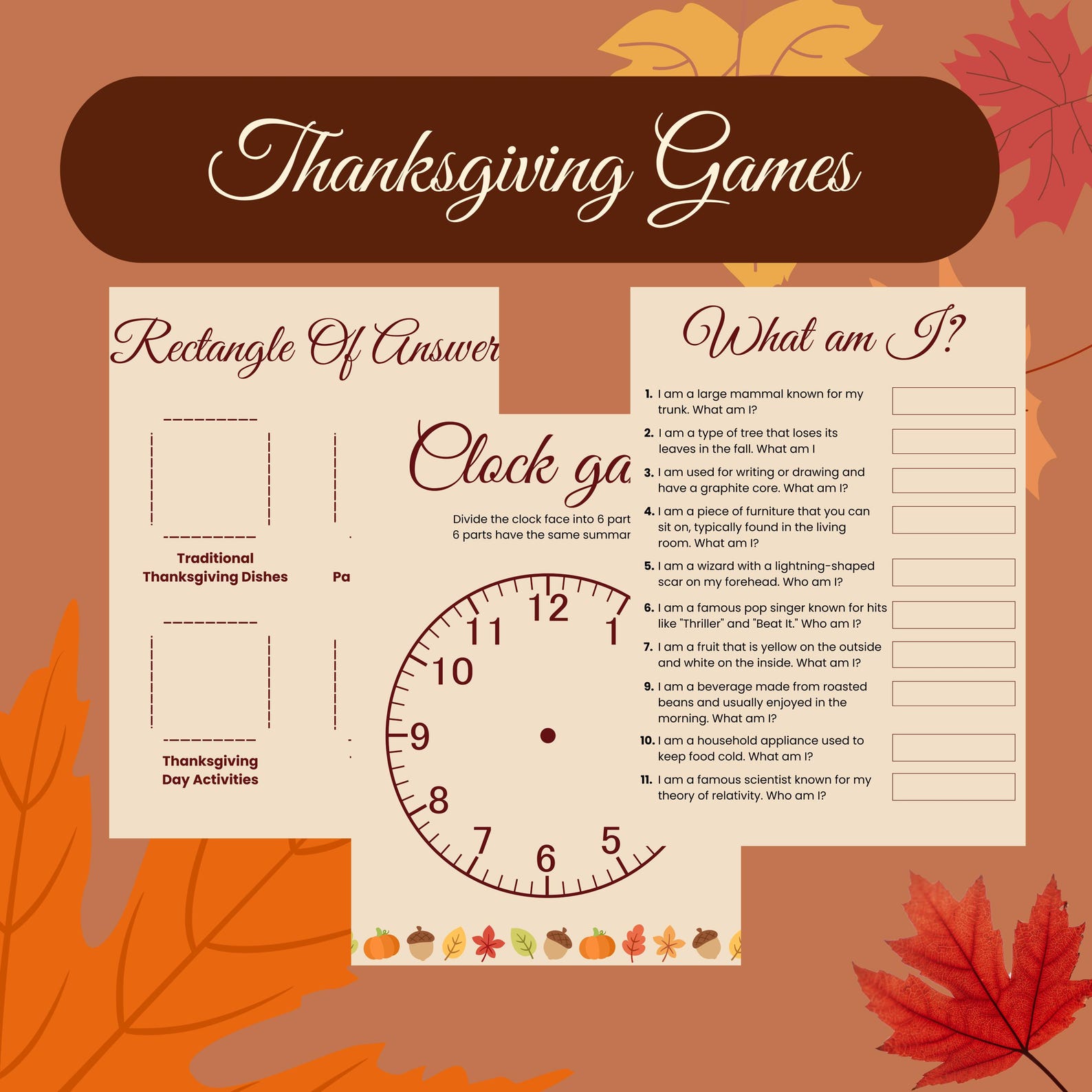 Thanksgiving Game, Thanksgiving Bingo, Thanksgiving Games, Family ...