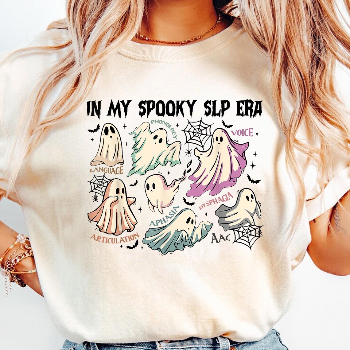 SLP Halloween Png, Speech Therapy Png, SLP Ghost Png, Speech Therapy ...
