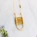 Gold Ladder Necklace - Etsy