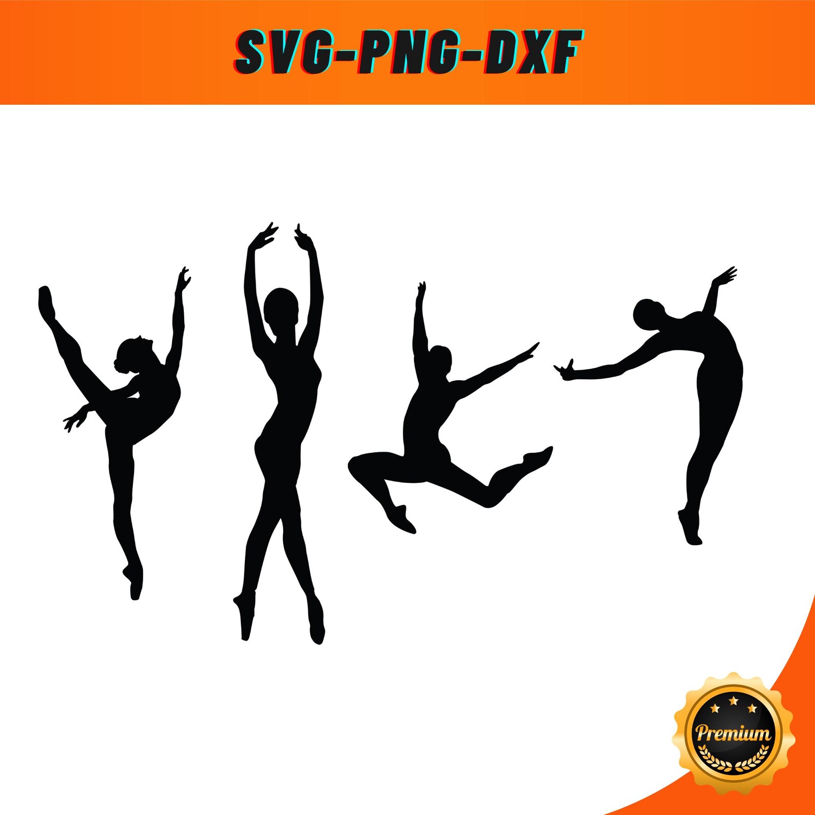 Ballet SVG Bundle, Ballerina Svg, Ballet Dancer Svg, Ballerina Designs ...