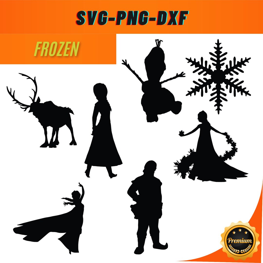 Frozen Svg Bundle, Frozen Svg Files for Cricut, Frozen Clipart ...