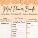 Orange-themed Weekly Meal Planner Bundle | Cute & Functional Meal ...
