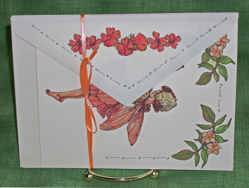 NOTE Cards/sweet Fairies/ Blank Note Cards/ Set of 3 Note - Etsy
