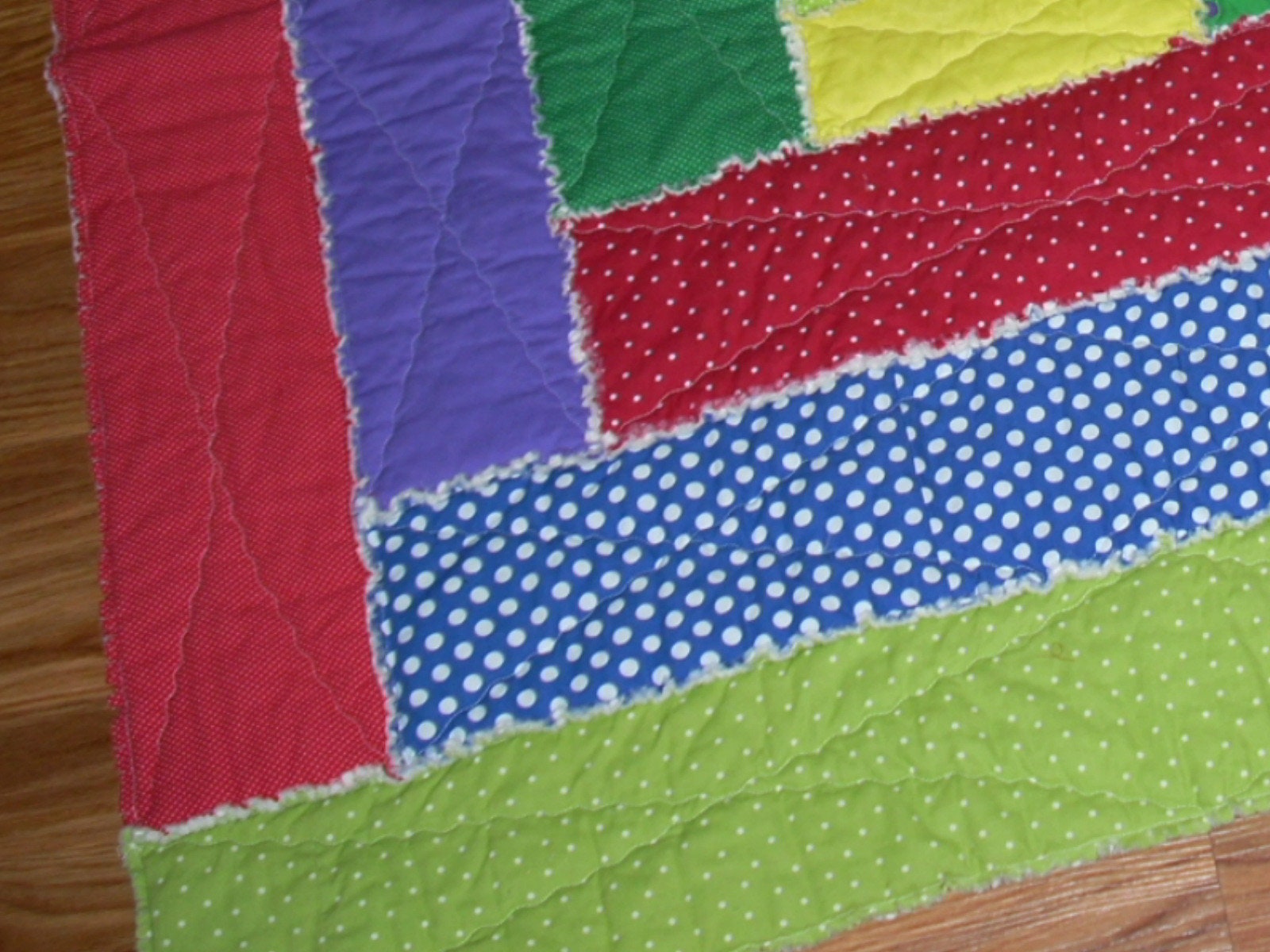 CHILD'S Quilt/pallet Quilt//rag Patchwork/handmade Quilt/primary Colors ...