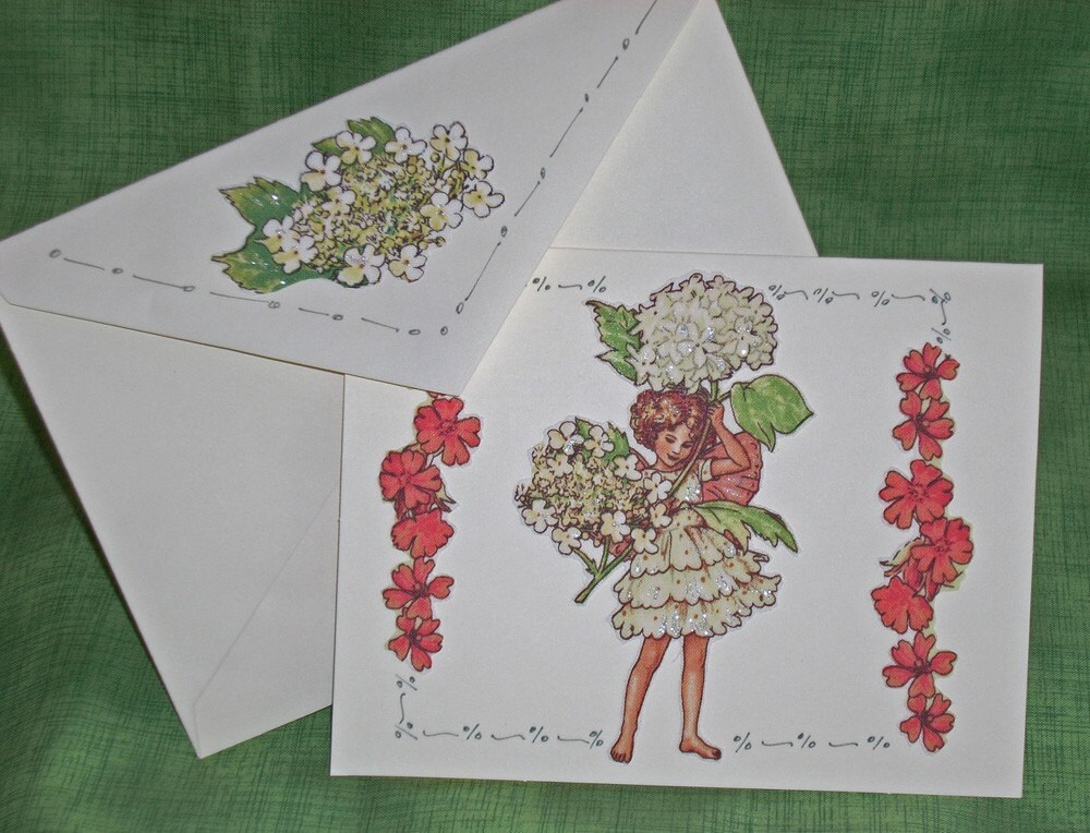 NOTE Cards/sweet Fairies/ Blank Note Cards/ Set of 3 Note - Etsy