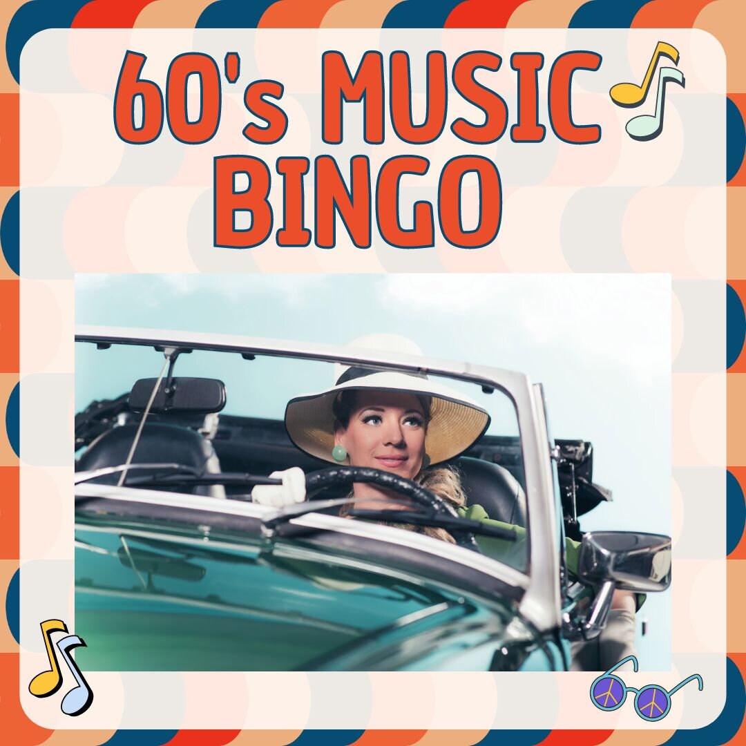Music Bingo: the 60s | 50 Card Set (digital Download) | Includes Link ...