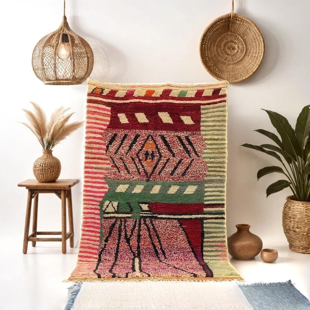 Beautiful Colors Runner.spotted Runner .runner Wool Rug .MOROCCAN ...