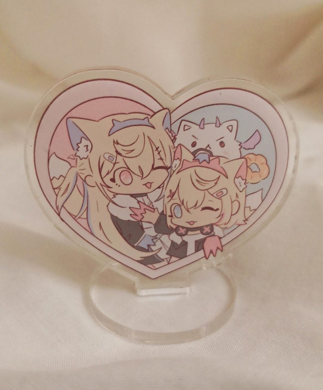 Fuwamoco Mini Standee Fuwamoco Mini Acrylic Stand Hololive Acrylic ...