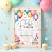 Join Party Birthday Invitation, Sibling Birthday Party, Double Birthday ...