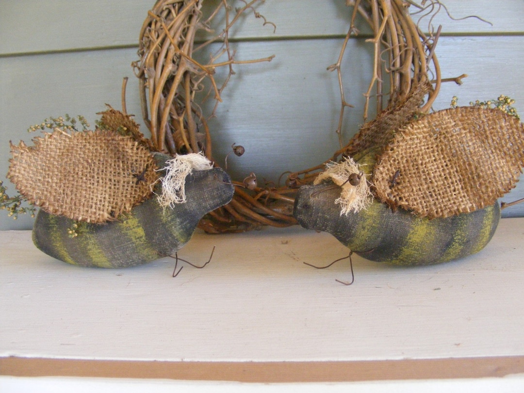 PDF Pattern - Primitive Busy Bees, Primitive Doll, Primitive Bees ...