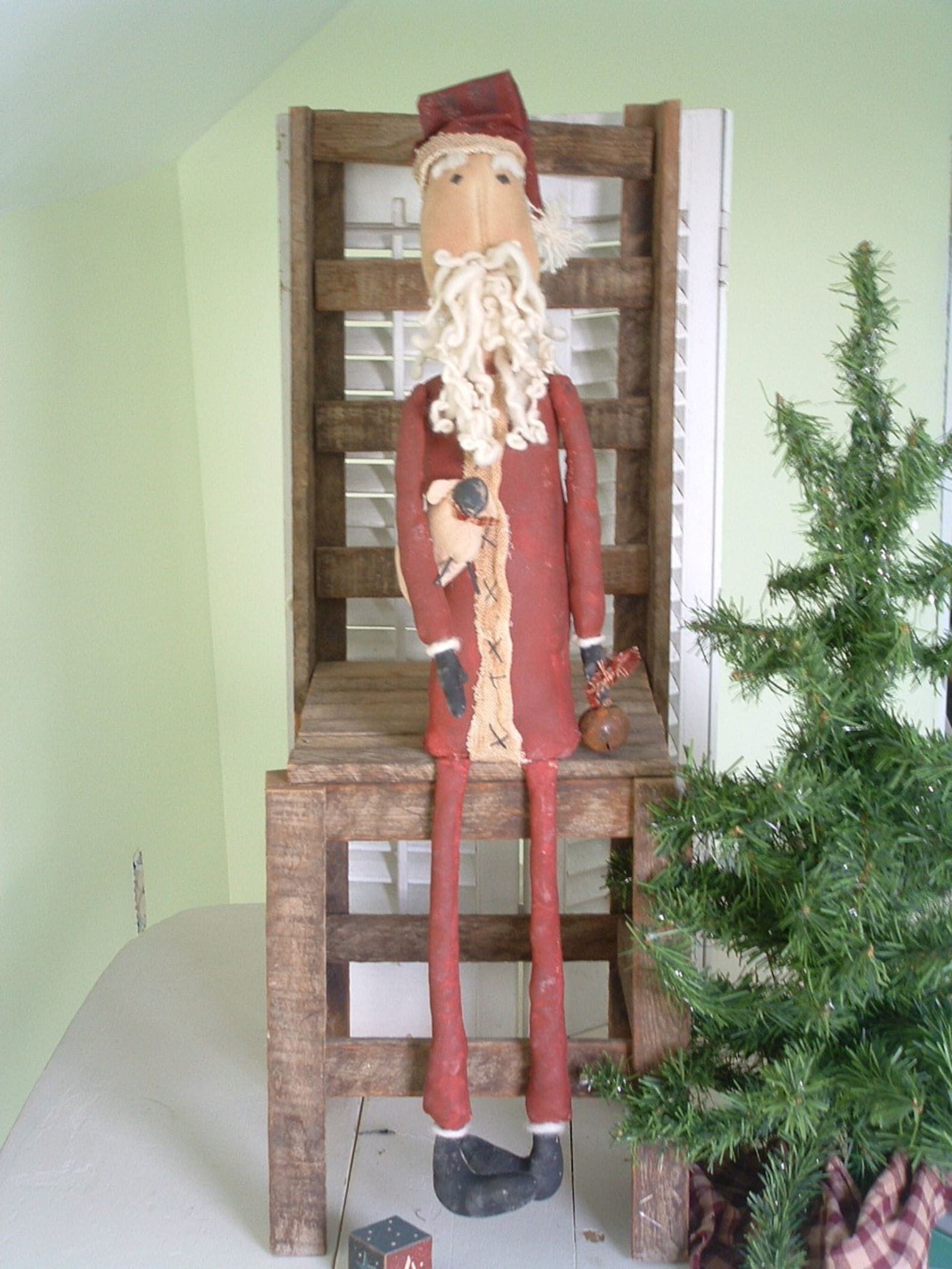 PDF Downloadable Pattern - St. Nick Santa Doll E-pattern - Hafair, OFG ...