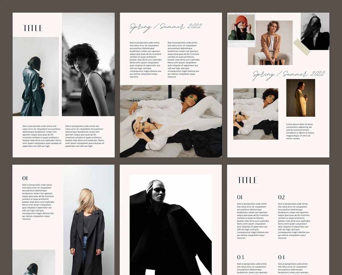 Fashion Magazine Template | Canva Template | Ebook Template | Canva ...