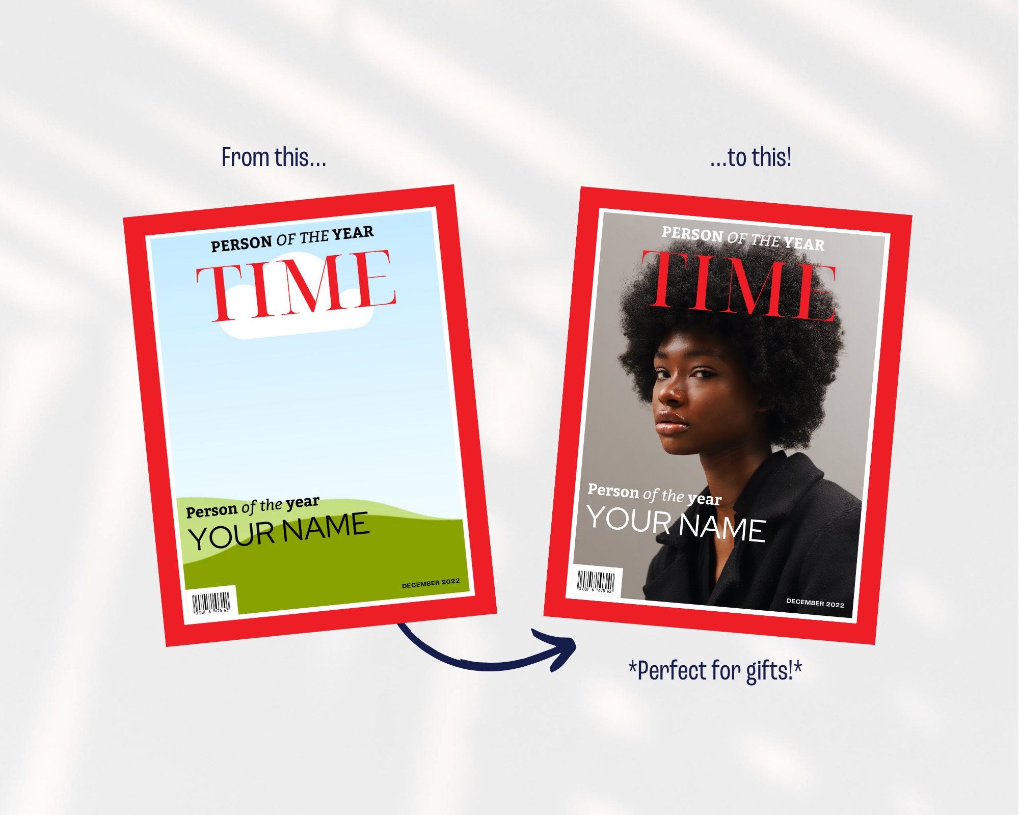 News Magazine Cover Canva Template | Custom Magazine Cover | Canva ...