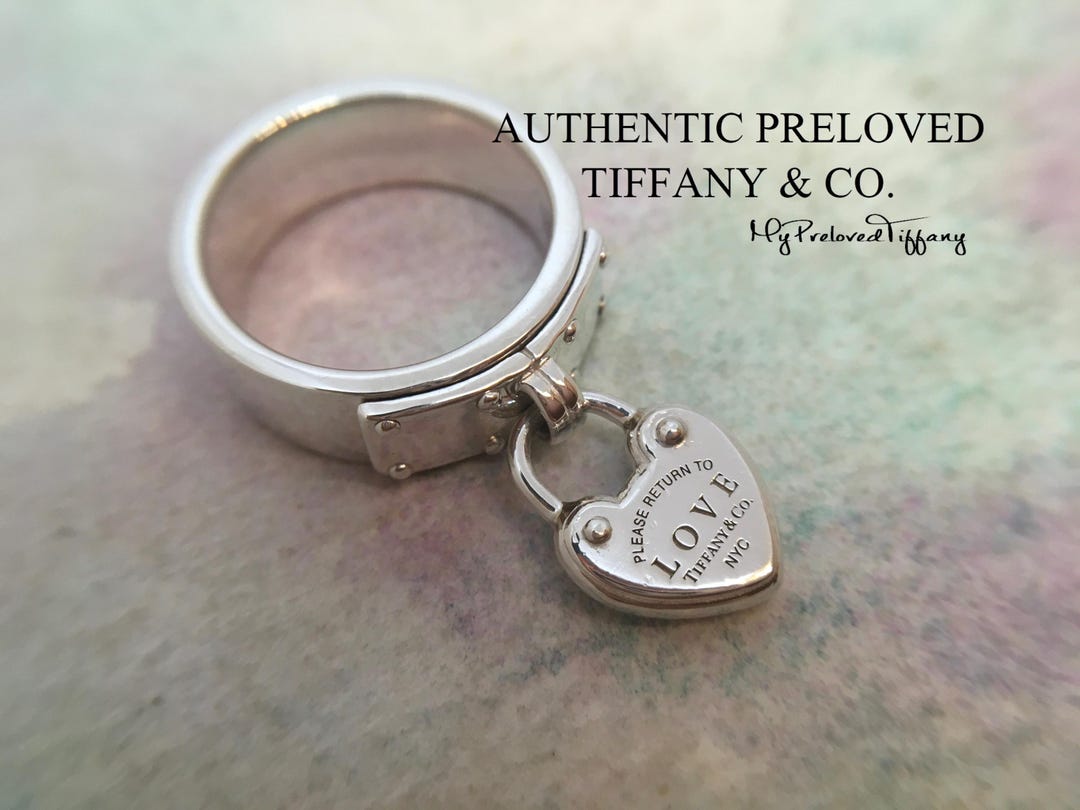 Authentic Preloved Tiffany & Co. Return to Tiffany LOVE Heart Tag Ring ...