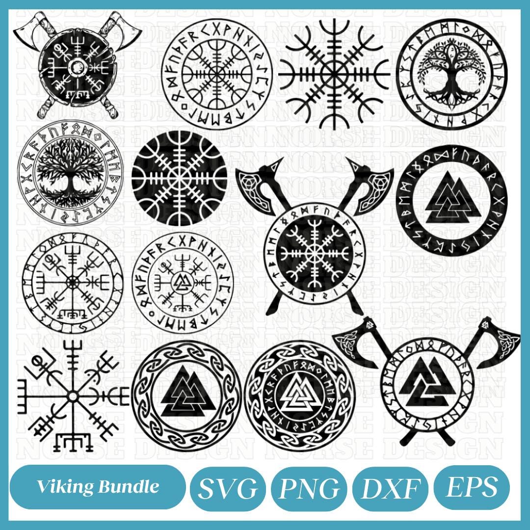 Viking Compass SVG Bundle: Celtic Knot, Tree of Life (digital Files) - Etsy