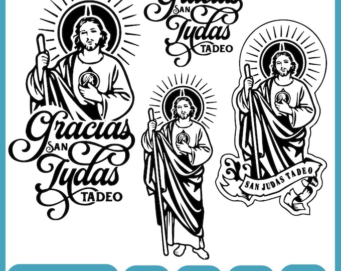 San Judas SVG - Etsy