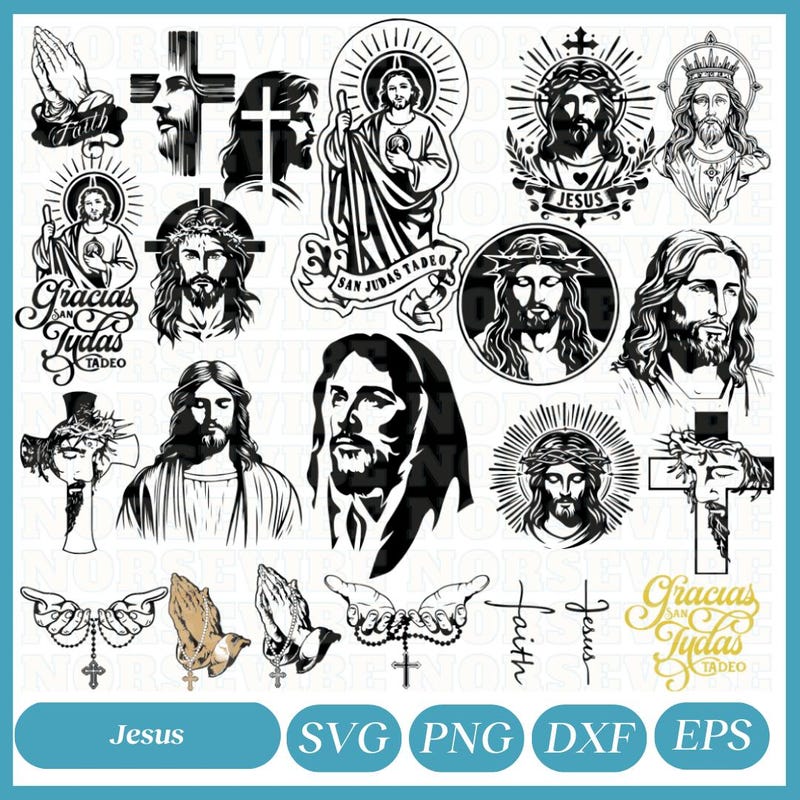 Jesus Svg - Etsy