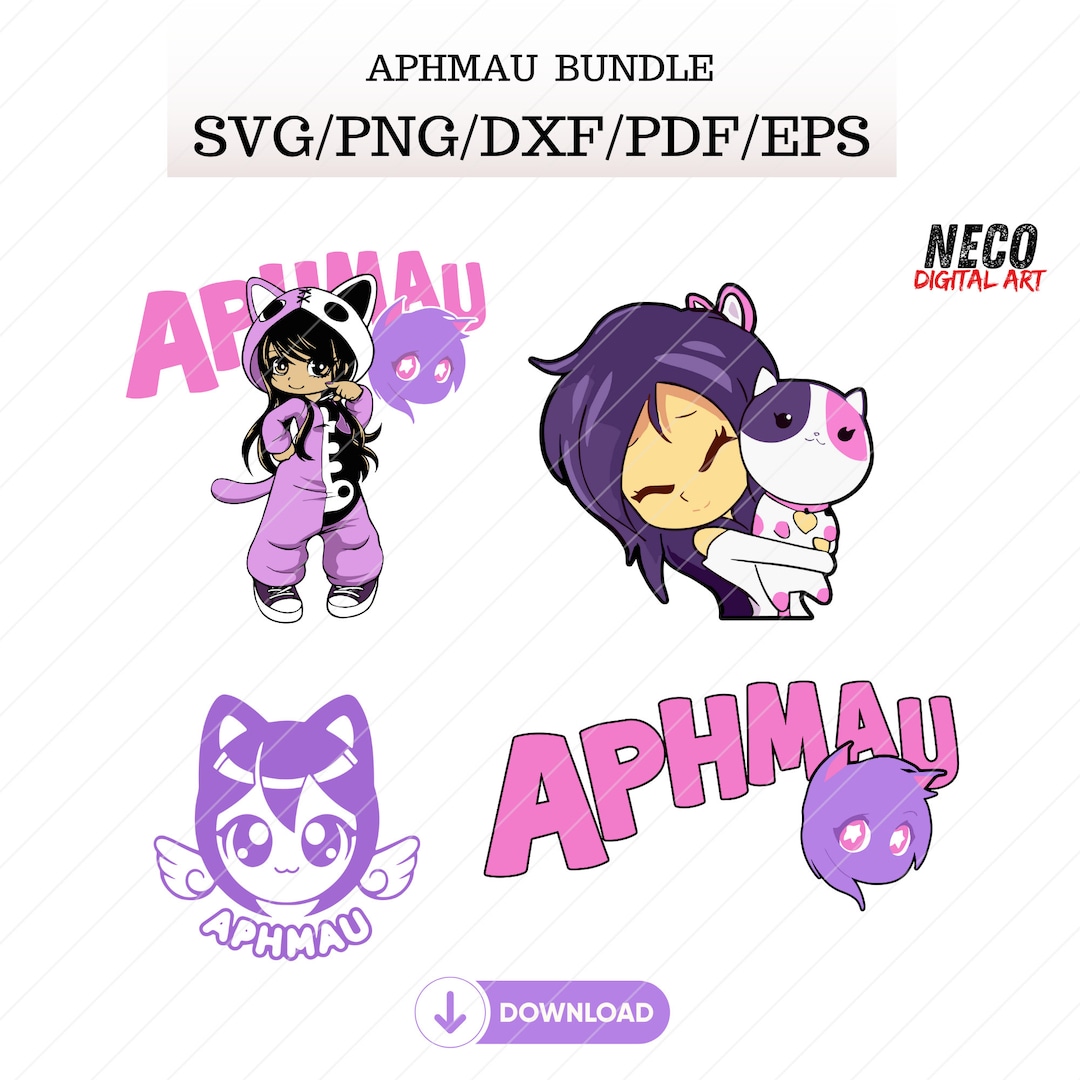Aphmau Digital Designs Bundle Svg,png,dxf,eps,pdf Cricut, Laser, Shirt ...