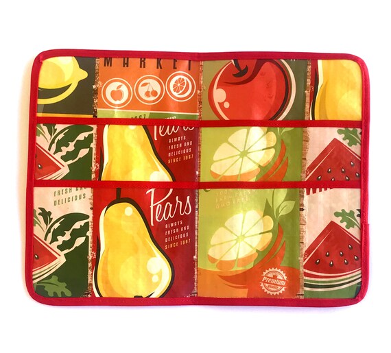 Journaling Spots Craft Folder Insert Fruit Stand design no zipper ...