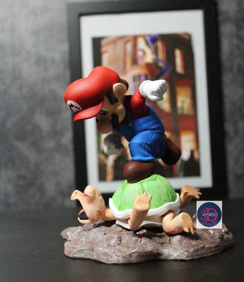 Super Mario Character 3D STL File, Super Mario Character 3D Print File ...