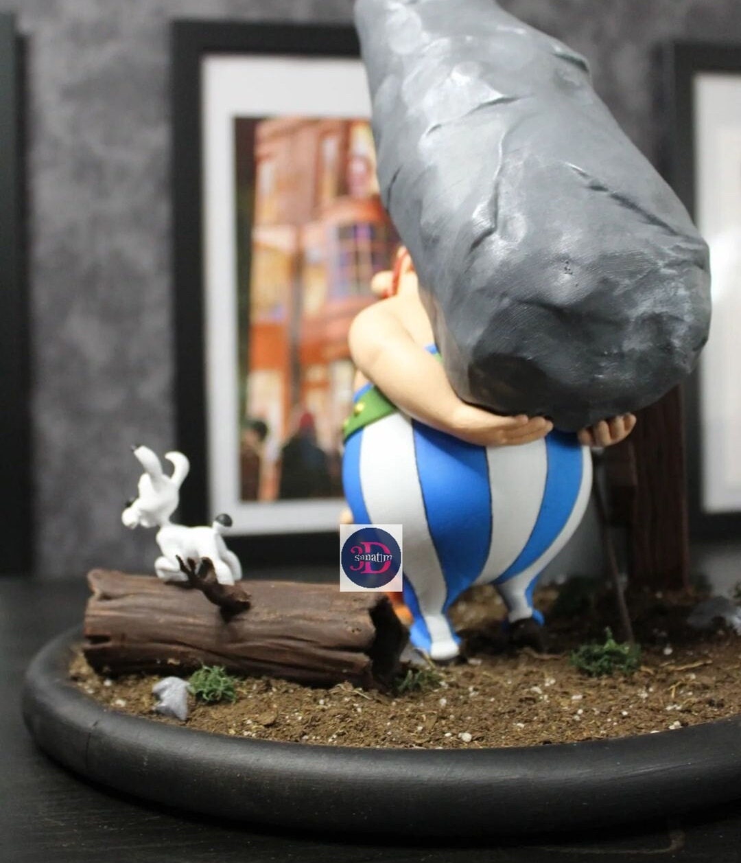 Asterix and Obelix Diorama 3D Figure, Collectionasterix and Obelix ...
