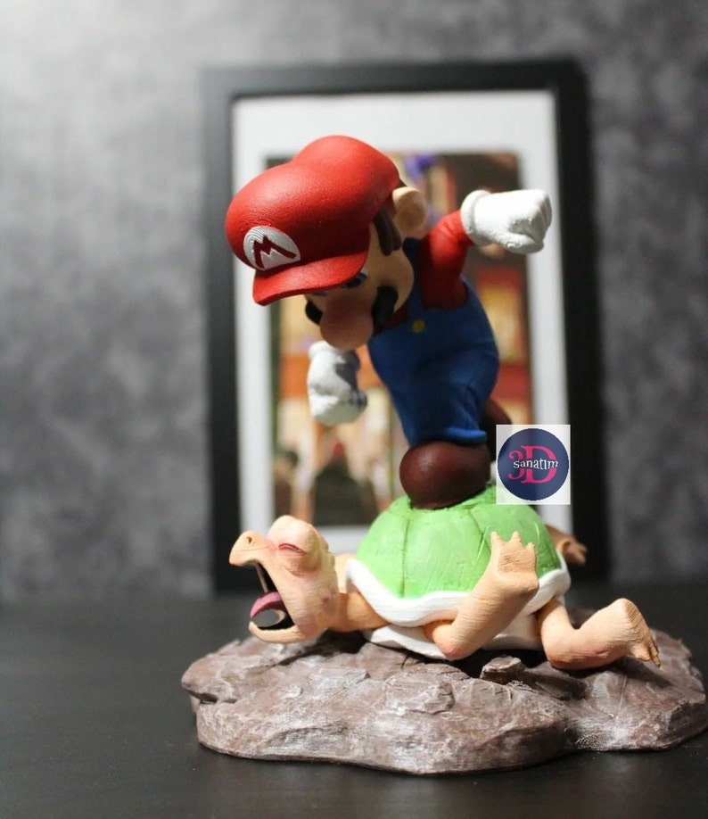 Super Mario Character 3D STL File, Super Mario Character 3D Print File ...