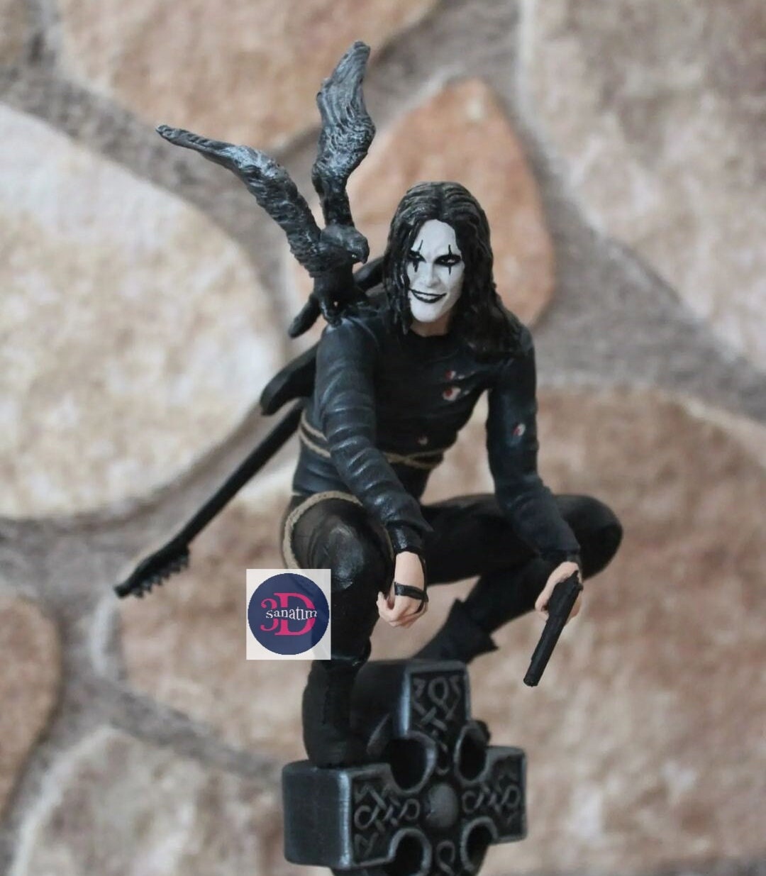 The Crow Character 3D STL File, the Crow Character Figure 3D STL Print ...