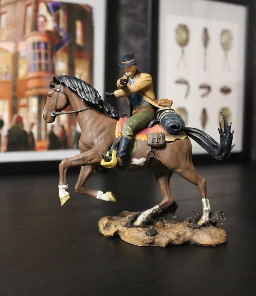 Archivo STL de la figura 3D del diorama Arthur Morgan de RDR, archivo ...