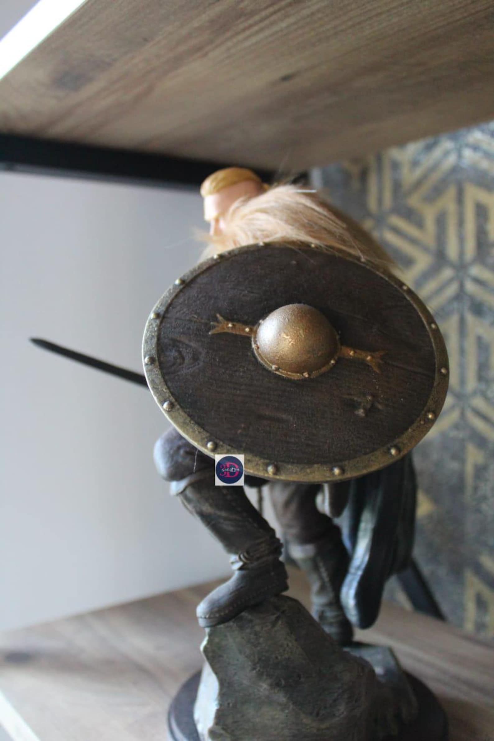 Valhalla Ragnar Lothbrok 3D STL File, Valhalla Ragnar Figure Stl ...