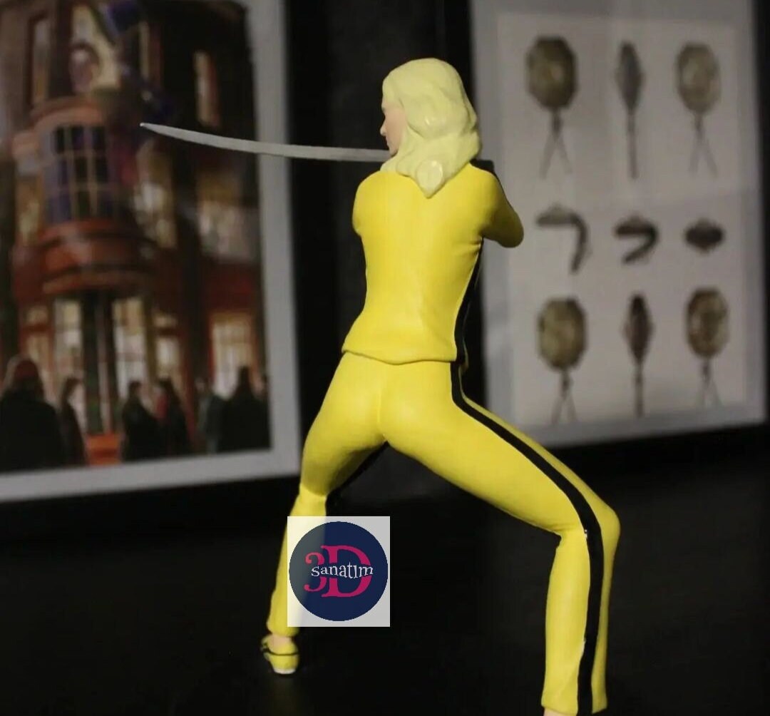 Kill Bill Character 3D STL File, Kill Bill Character 3D Figure STL ...