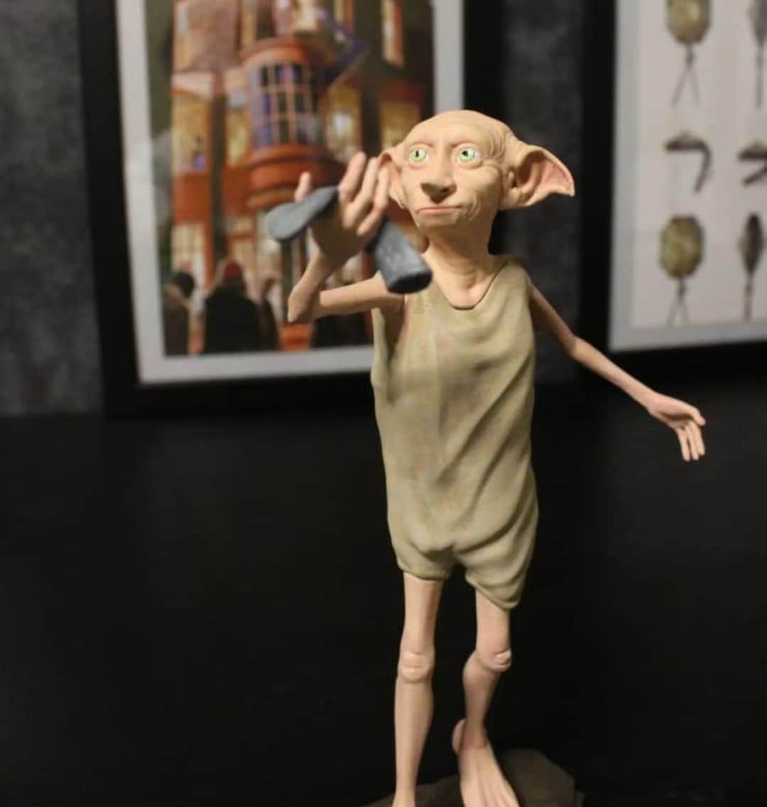 HP Dobby Character 3D Figure STL File , Collection Dobby Figure 3D ...