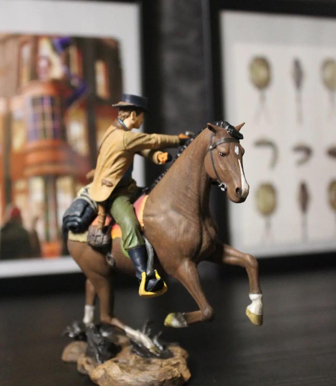 Archivo STL de la figura 3D del diorama Arthur Morgan de RDR, archivo ...