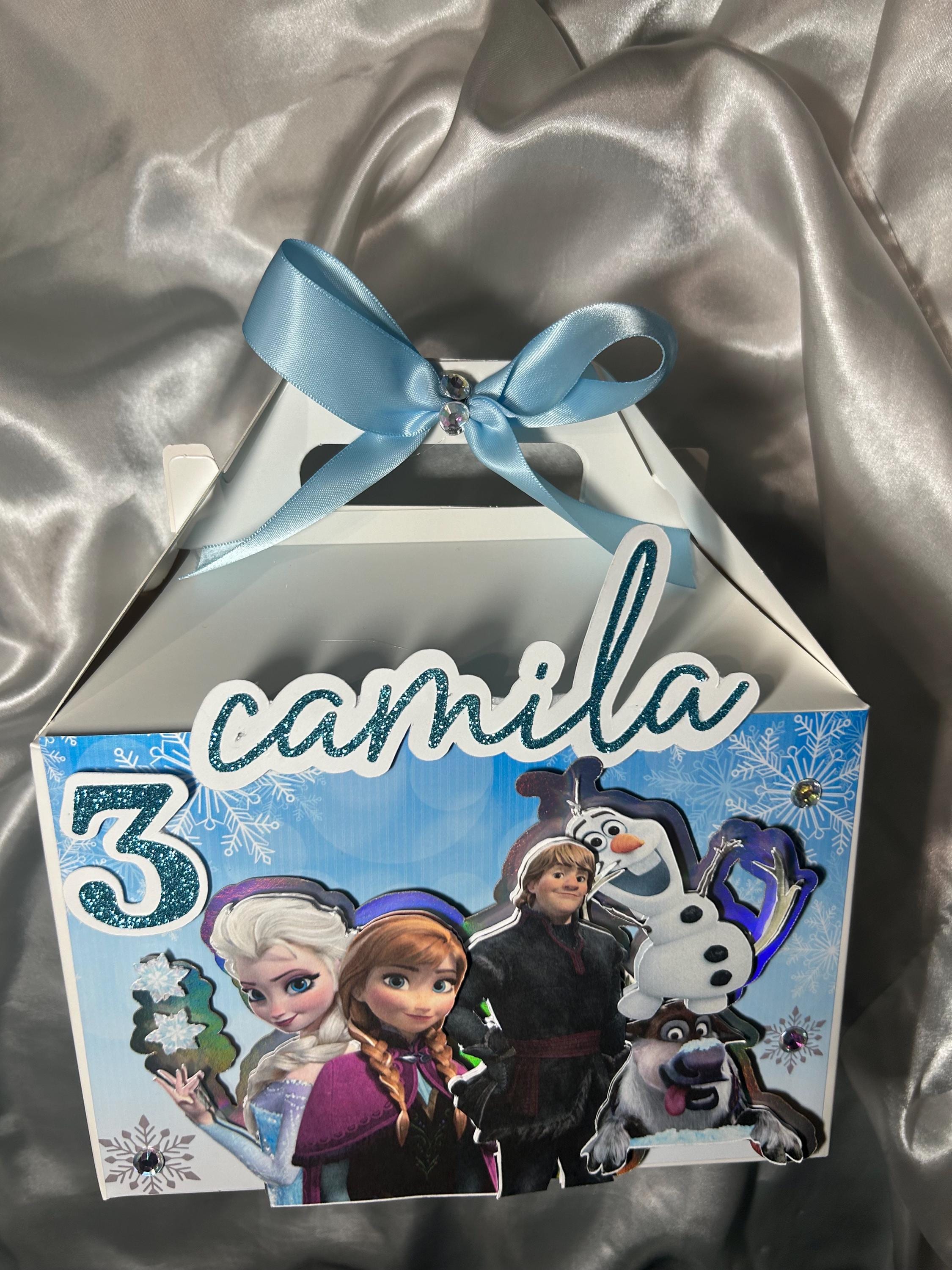 Frozen Gable Box, Candy Boxes, Elsa Party Favors, Frozen Birthday ...