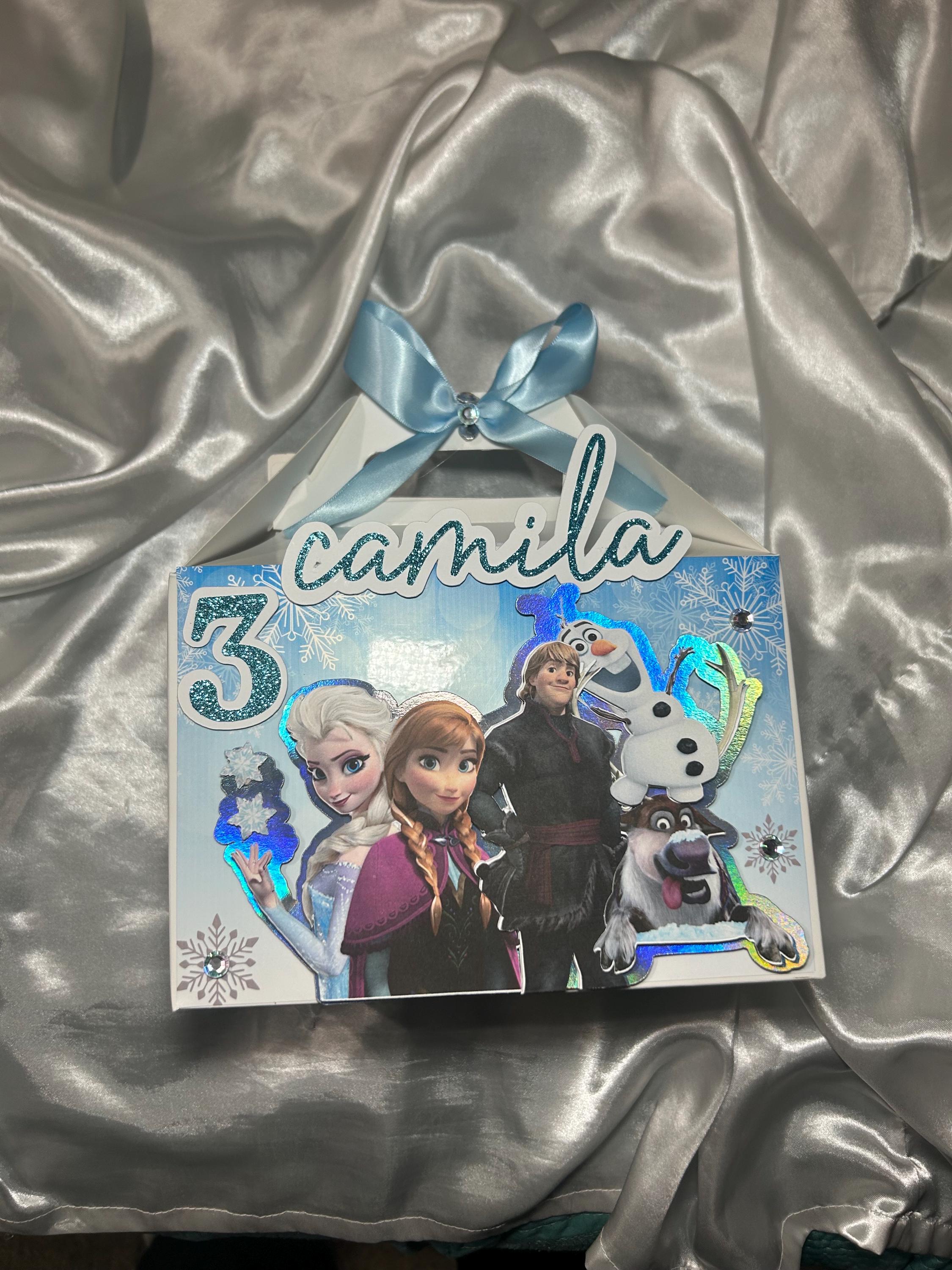 Frozen Gable Box, Candy Boxes, Elsa Party Favors, Frozen Birthday ...
