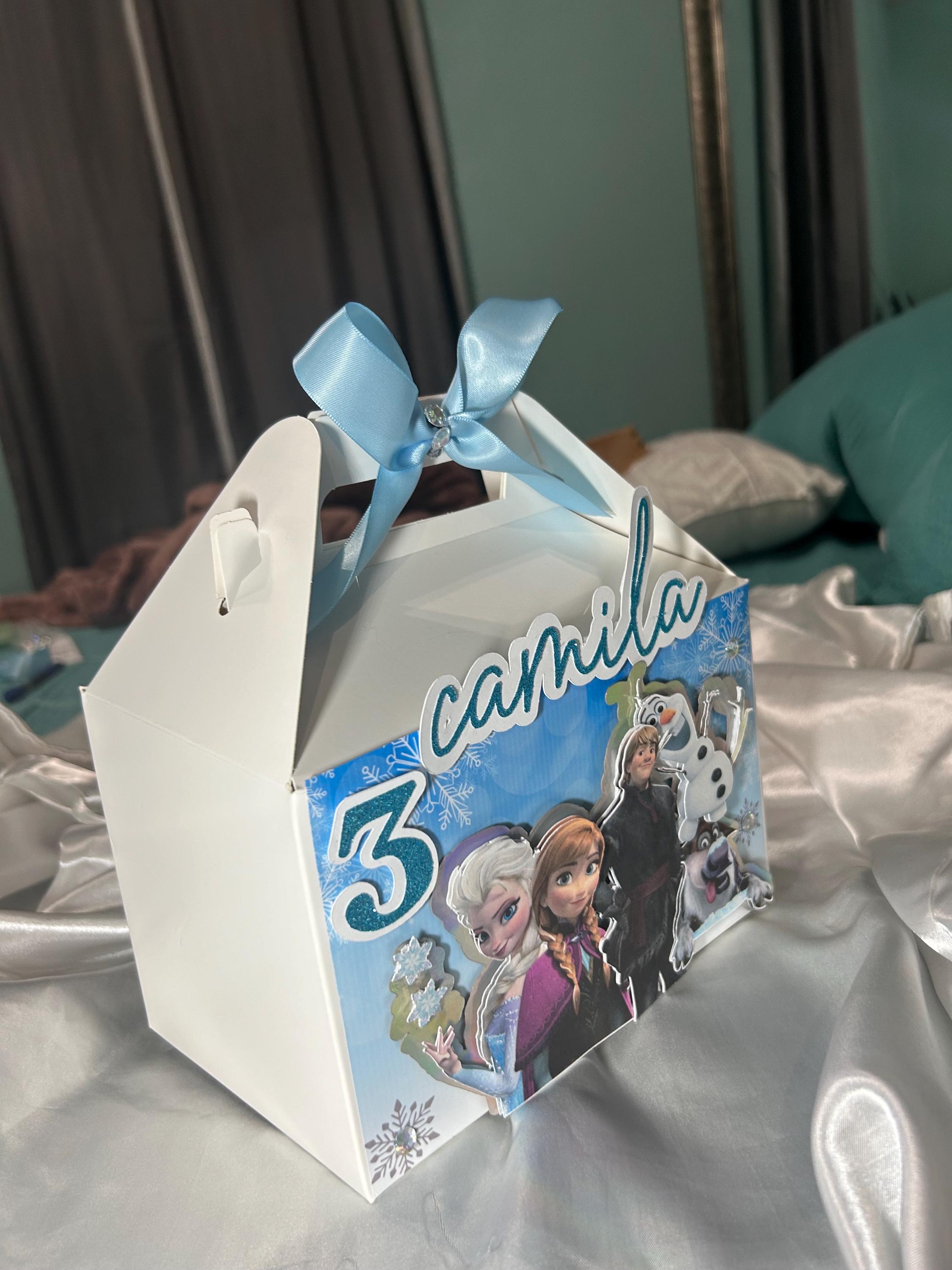 Frozen Gable Box, Candy Boxes, Elsa Party Favors, Frozen Birthday ...
